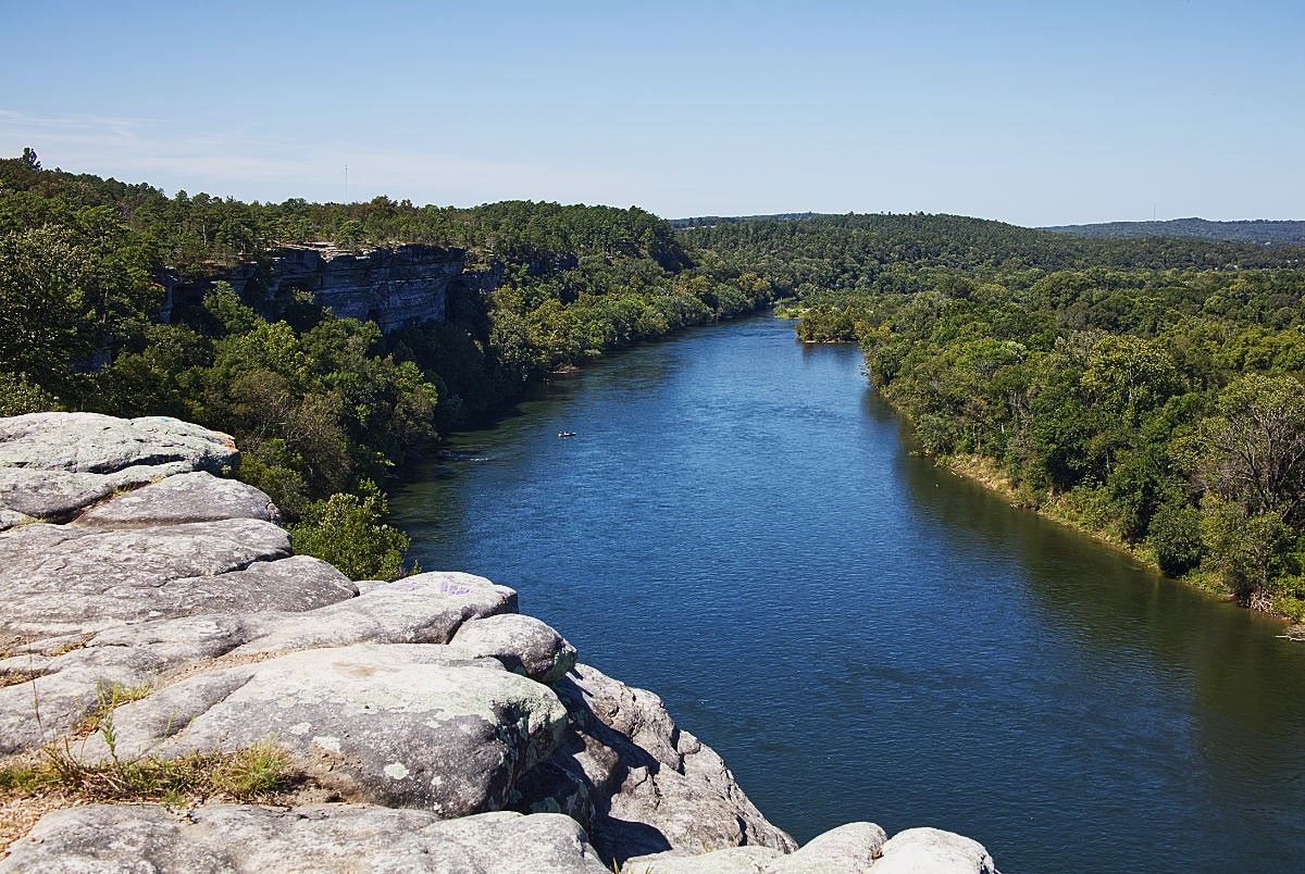 Breathtaking Views At Jacksonport's White River Overlook | TouristSecrets