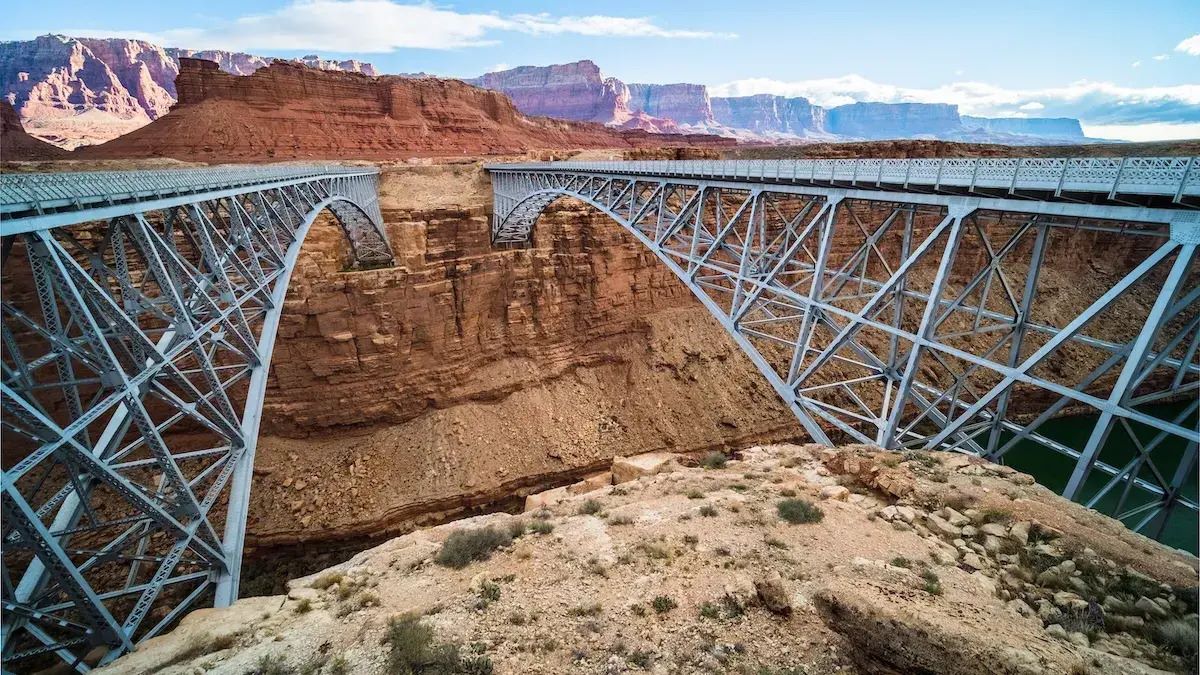 Thrilling Walk Over Navajo Bridge's Colorado River | TouristSecrets