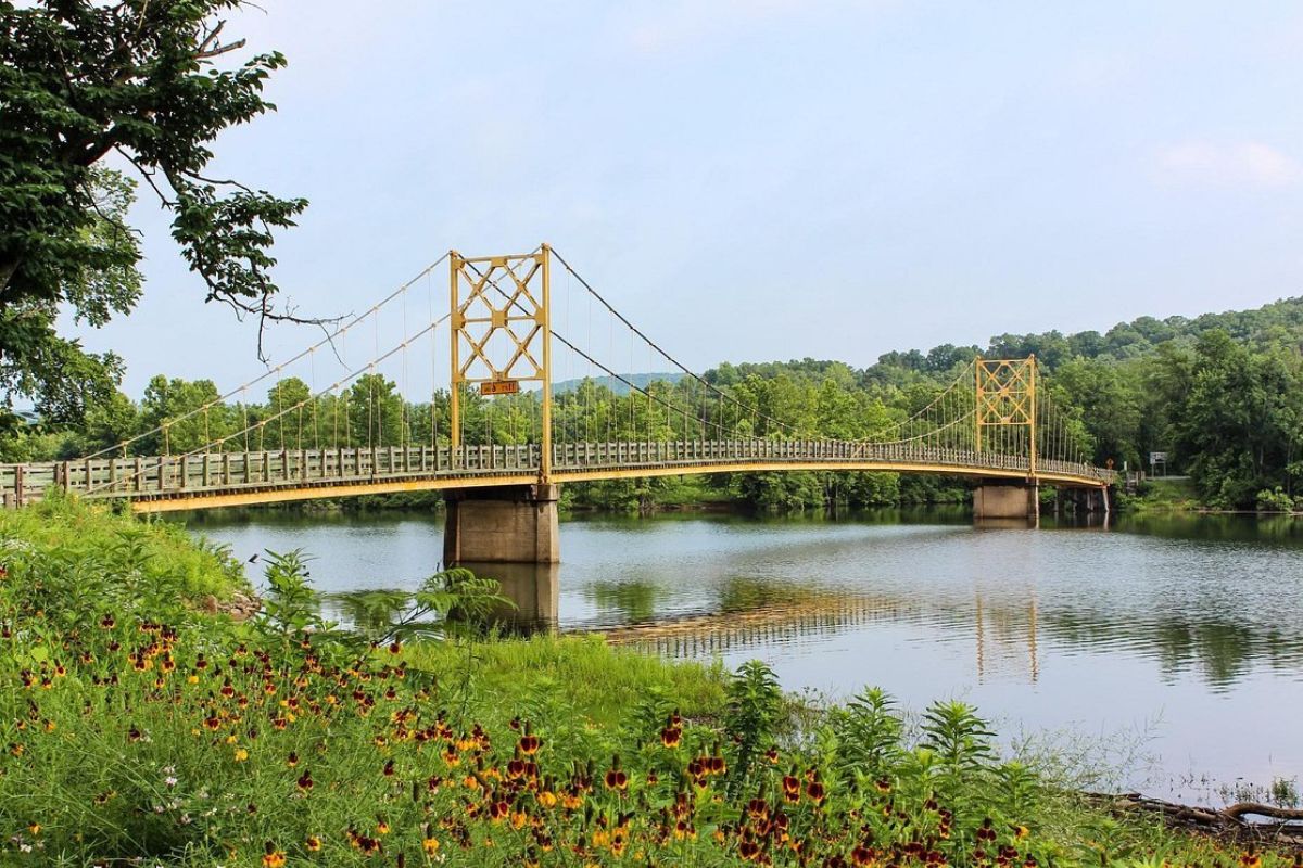 Mystery Of Arkansas's Hidden Bridge | TouristSecrets
