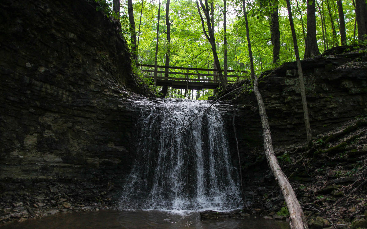 Secrets Beneath Indiana's Salamonie Falls | TouristSecrets