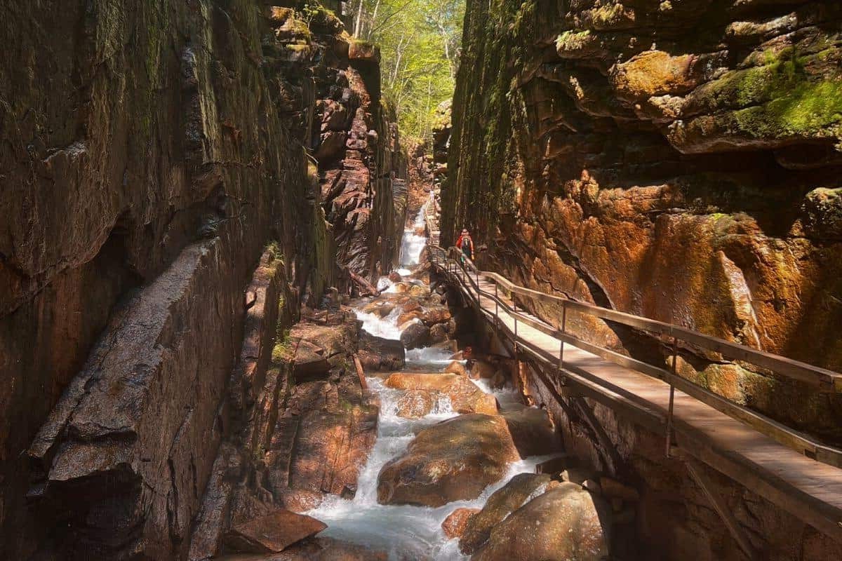 Hidden Wonders Of Franconia Notch Flume Gorge | TouristSecrets